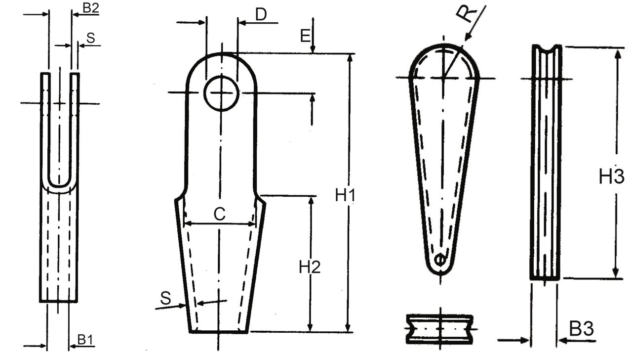 Open Wedge Socket for elevators - CERTEX Denmark